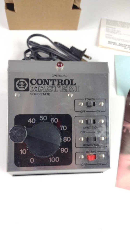 MRC Control Master 1 Train Controller Power Center G/HO/N Scale ...