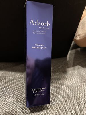 Adsorb Beauty Antibody Brightening CLAY Mask 100g 3.5oz | eBay