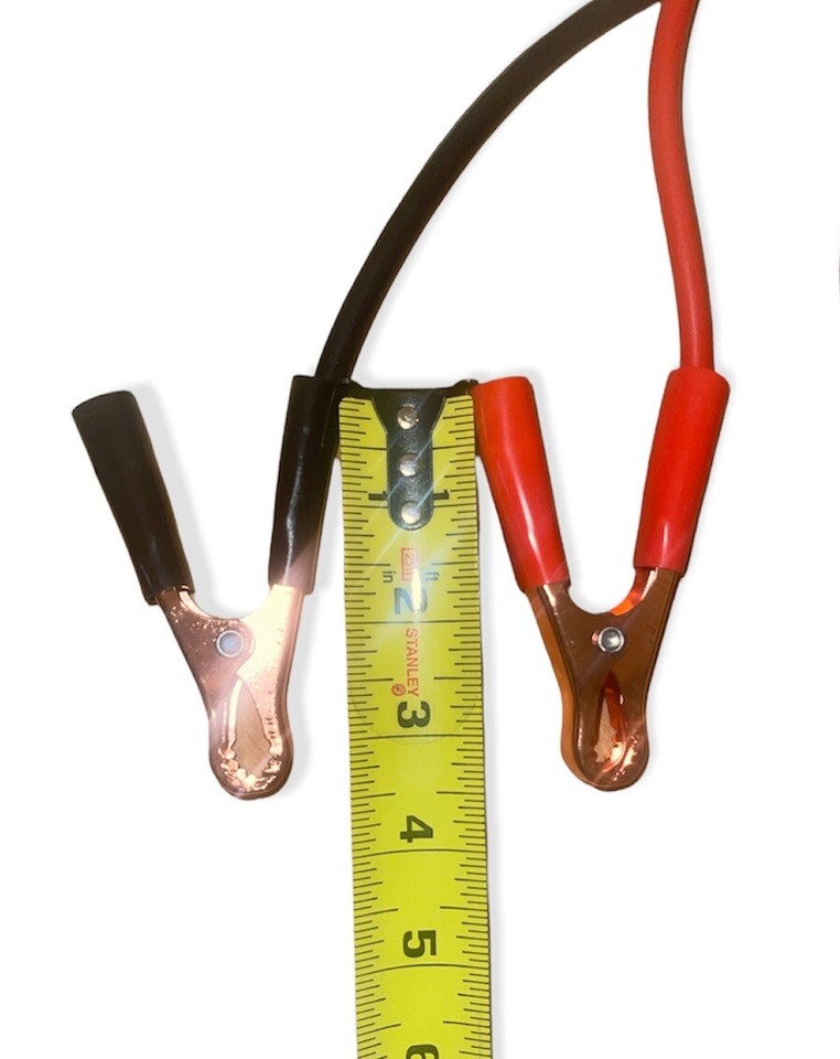 JUMPER CABLES BATTERY JUMPER CABLE SET 6FT MOTORCYCLE ATV UTV SIDE X ...