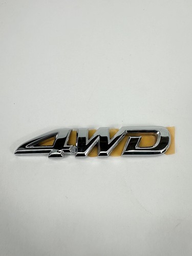 OEM TOYOTA RAV4 SIENNA HIGHLANDER 4RUNNER 4WD REAR EMBLEM BADGE | eBay