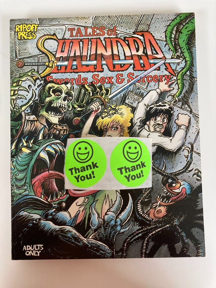 Shaundra Savage She-Male & Tales of Shaundra Swords, Sex & Sorcery GN ...