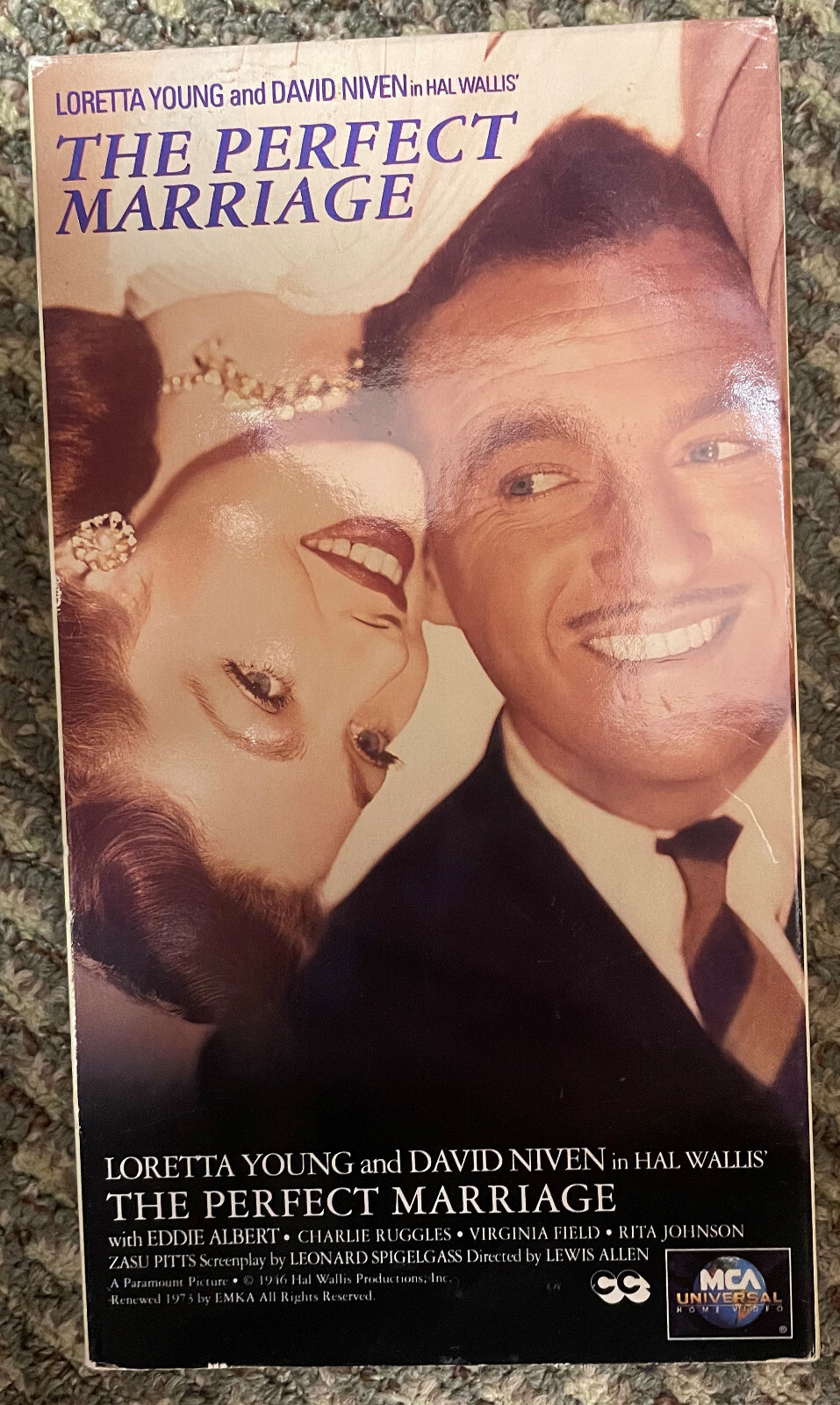 The Perfect Marriage - Universal VHS - Loretta Young, David Niven ...