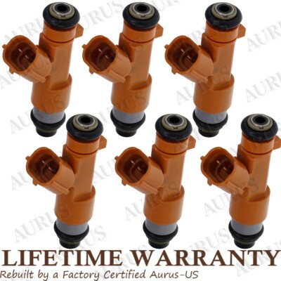 x6 OEM DENSO Fuel Injectors for 2009-2013 Infinity G37X 3.7L V6 cyl ...