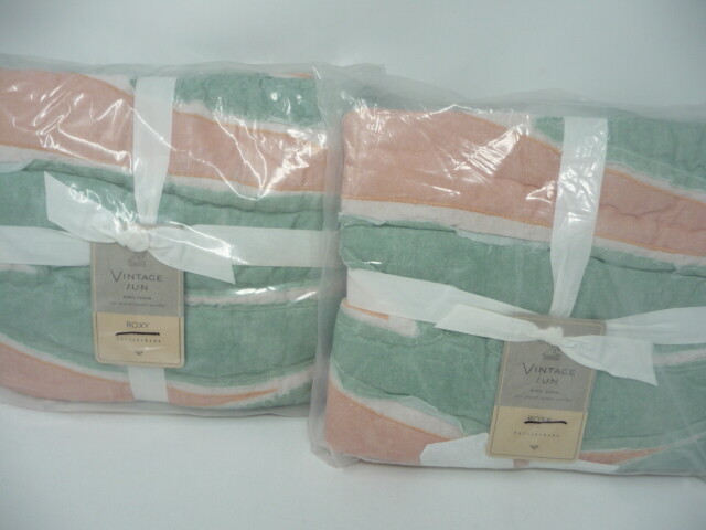 Pottery Barn Roxy Vintage Sun Sham King Quilted s/2 | eBay