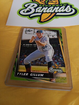 Tyler Gillum Savannah Bananas 2024 Leaf Baseball Card SBBB-21 | eBay