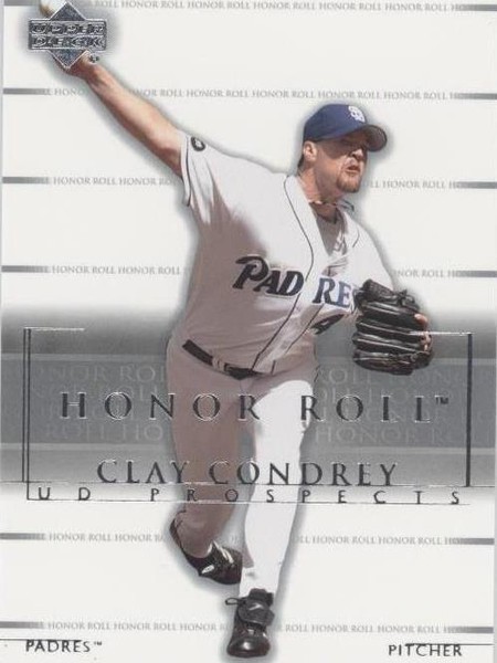 2002 Upper Deck Honor Roll - UD Prospects #175 Clay Condrey (RC) for ...