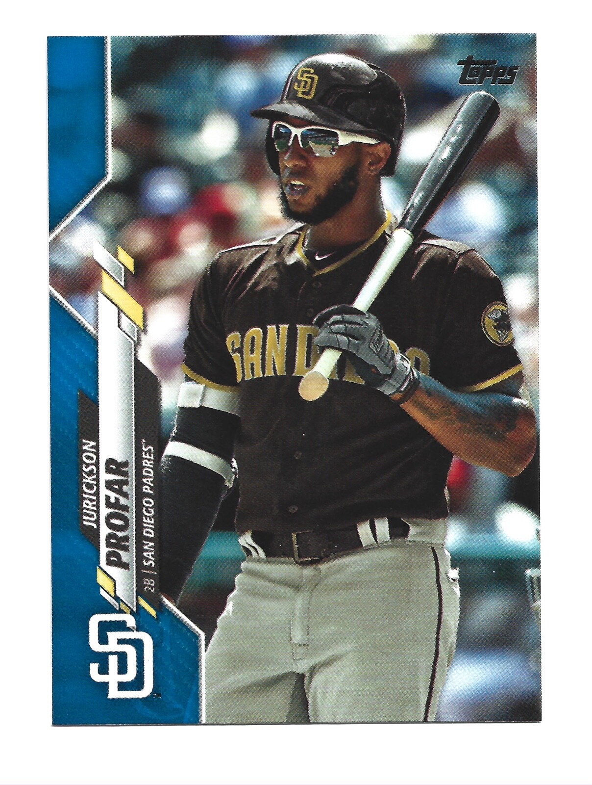 2020 Topps Wal-Mart Blue Border /299 #524 Jurickson Profar San Diego ...