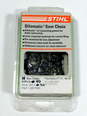 Stihl Oilomatic 3 Saw Chain 14" NEW | eBay
