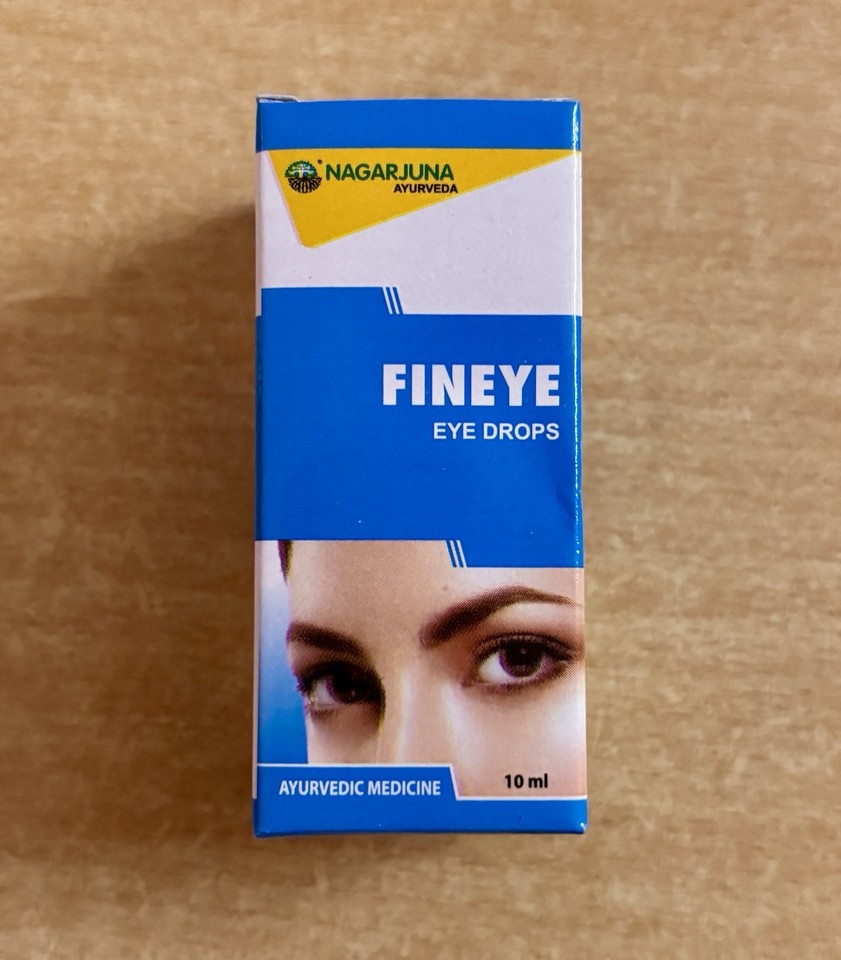 Cataract Eye Drops, Ayurveda FINEYE Drops 10ml Vial, 'Pack of 2 ...