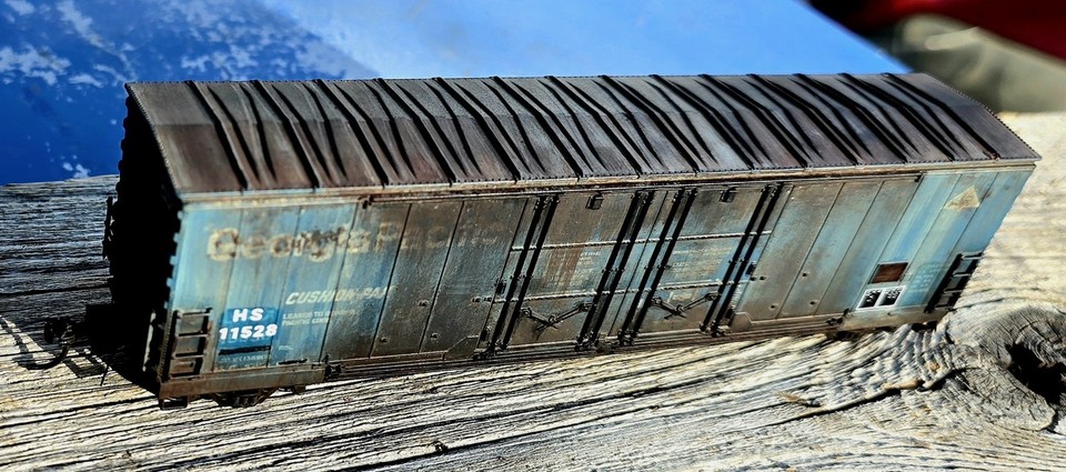 Custom Patched, Weathered and Detailed HS, Ex GP Evans Double Door 50 ...