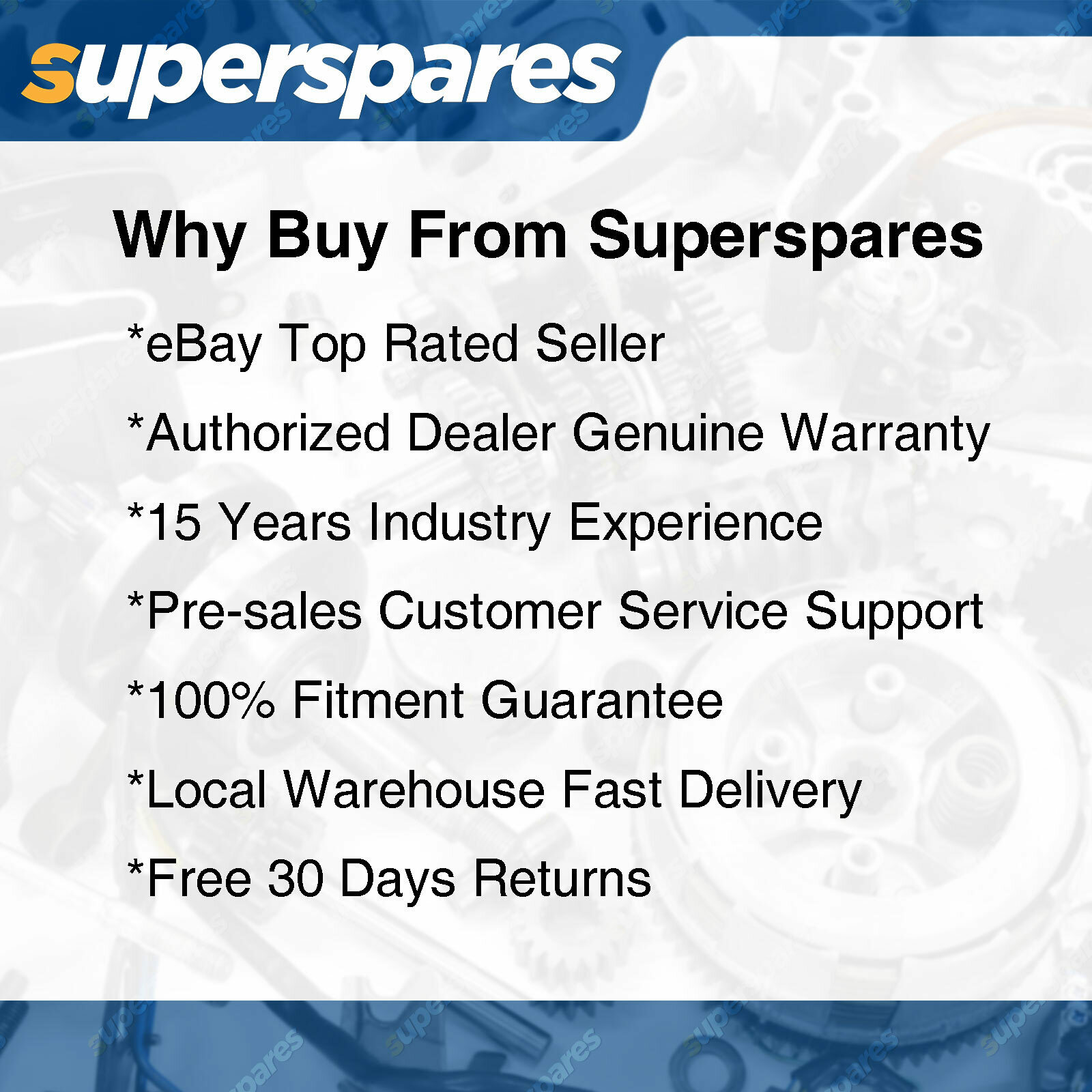 Front SuperPro Suspension Rebuild Kit for Holden Commodore VL 86-88 | eBay