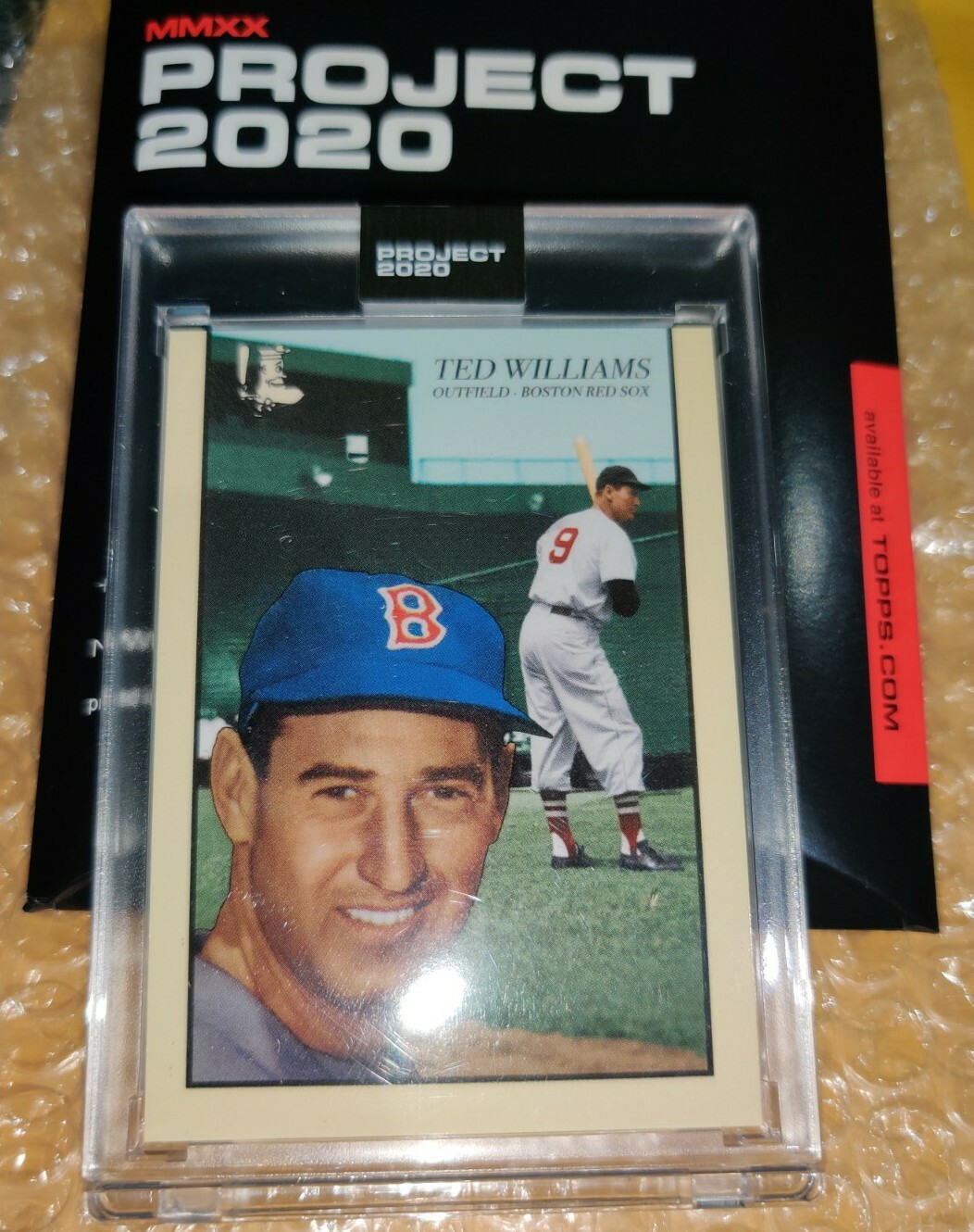 2020 Topps Project 2020 - 1954 Topps Ted Williams #90 Oldmanalan /41407 ...