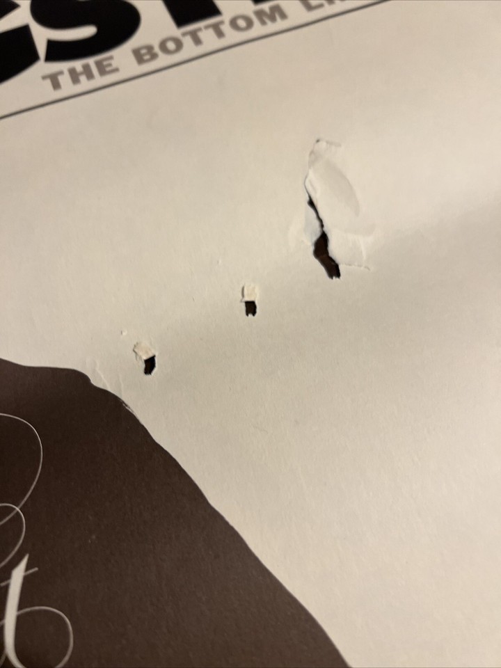 Vtg BRUCE SPRINGSTEEN Born To Run 1975 Bottom Line NYC Concert Poster ...