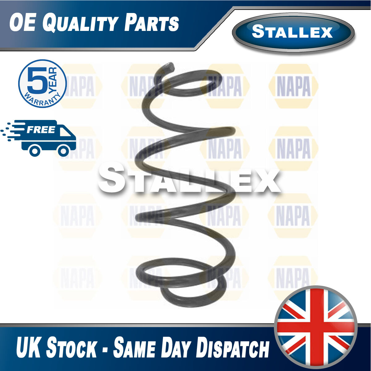 Fits Land Rover Range Evoque Suspension Coil Spring Front Stallex #2 ...