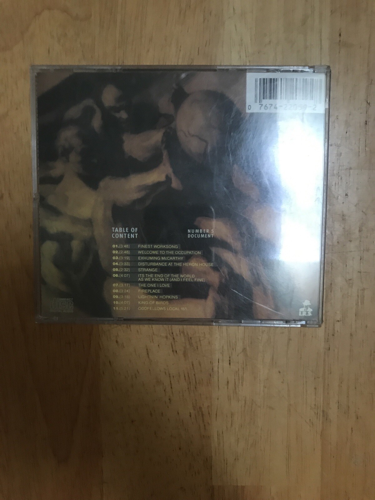 REM Document US CD Initial IRS Records Issue Play Tested 76742205928| eBay