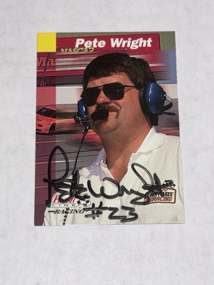 Pete Wright 1993 FINISH LINE RACING #14 WINSTON VINTAGE NASCAR ...