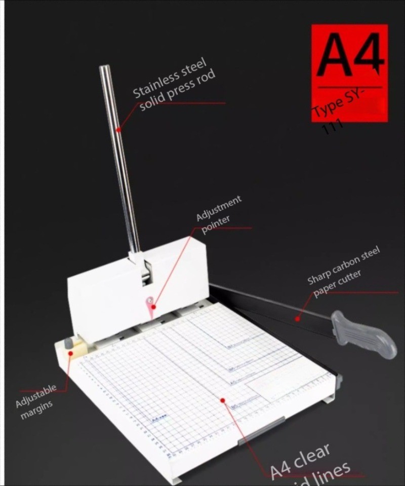 220V Personnel File Hole Punch Paper Cutting, Hole Punching, and ...