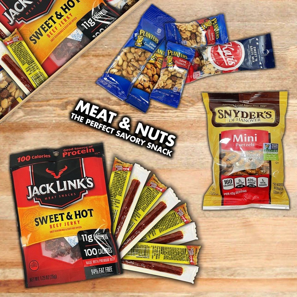 Man Cave Snack Gift Box Variety Pack Snack Care Package | eBay
