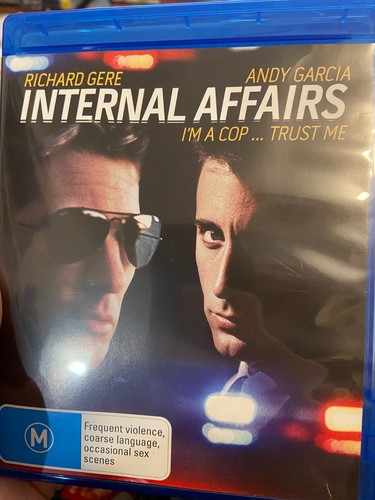 Internal Affairs BLU RAY (1990 Richard Gere / Andy Garcia crime ...