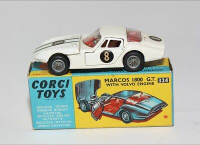 Corgi 324 Marcos Volvo 1800 GT, Excellent in VNM Original Box | eBay UK