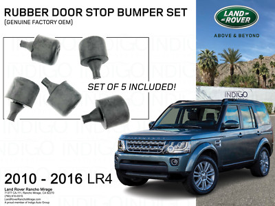 2010-2016 Land Rover LR4 Rubber Door Stop Bumper Buffers (CFM500010-LR4 ...