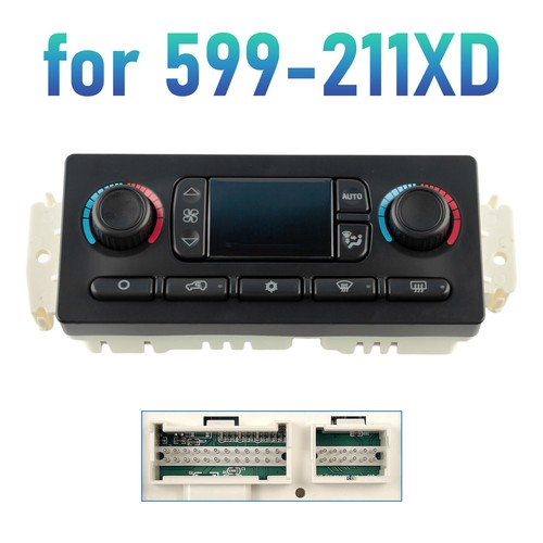 Improved 599-211XD Climate Control Module For Chevy GMC Silverado Tahoe ...