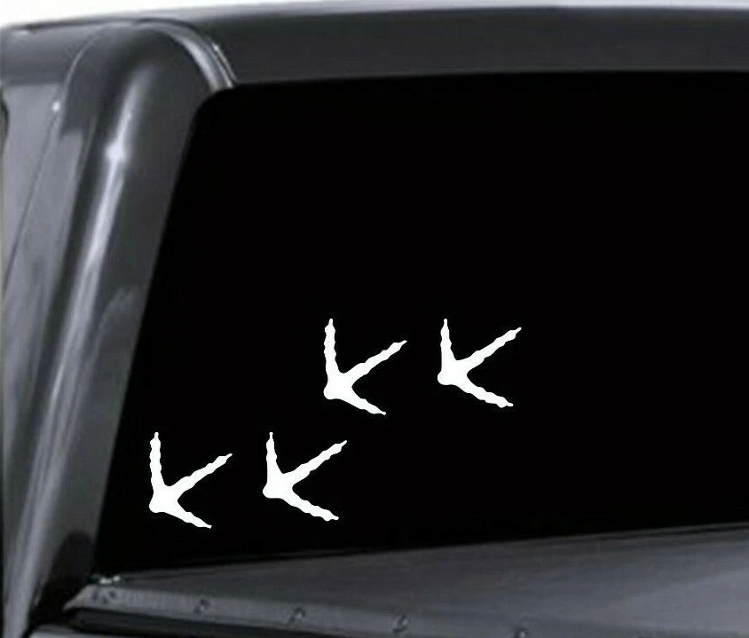 Turkey Tracks Decal