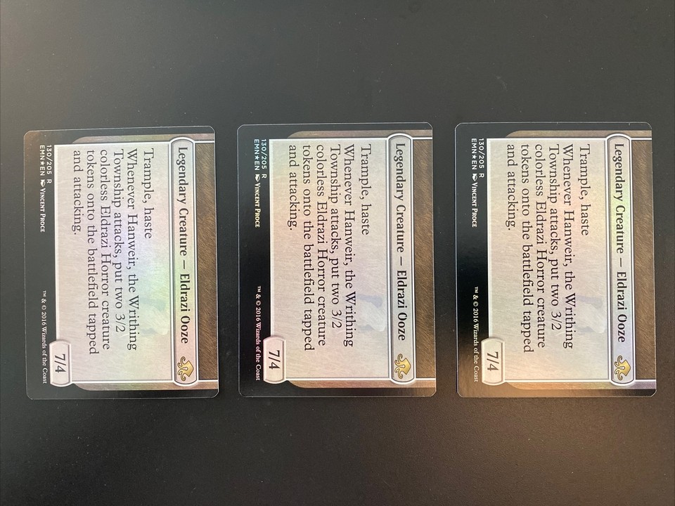 1 X FOIL Hanweir Garrison Prerelease Promo Date Stamped MTG Eldritch ...