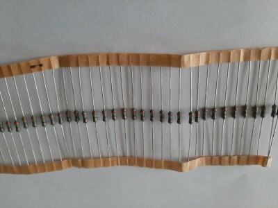 PACK OF 50 MRS25 1K2 OHM 0.6 WATT TOLERANCE : ±1% METAL FILM RESISTORS ...