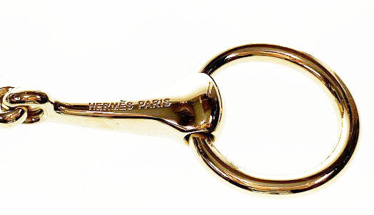 HERMES Mold de Scarf Ring Gold Brand Used Clothing Vector 240814 Ladies ...