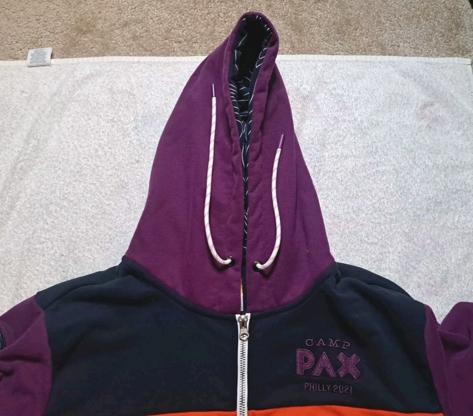 Camp PAX Unplug Penny Arcade Gaming Expo Merch 2021 Philly Full Zip ...