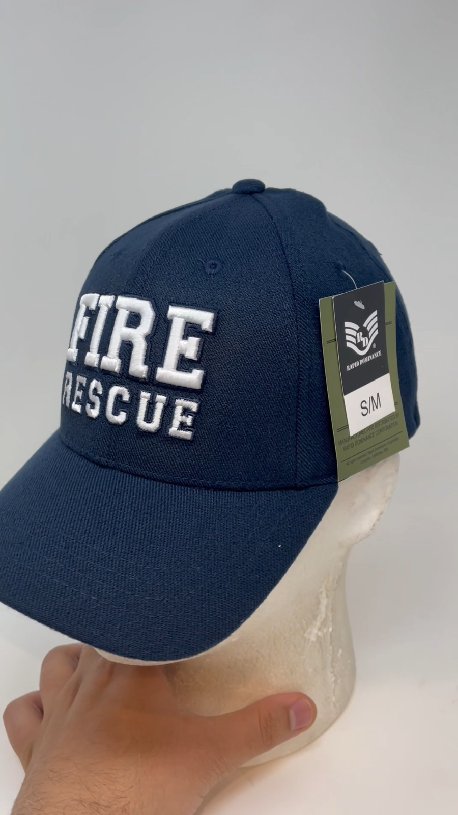 Fire Rescue Fireman Firefighter FD Flex Baseball Ball Cap Caps Hat Hats ...