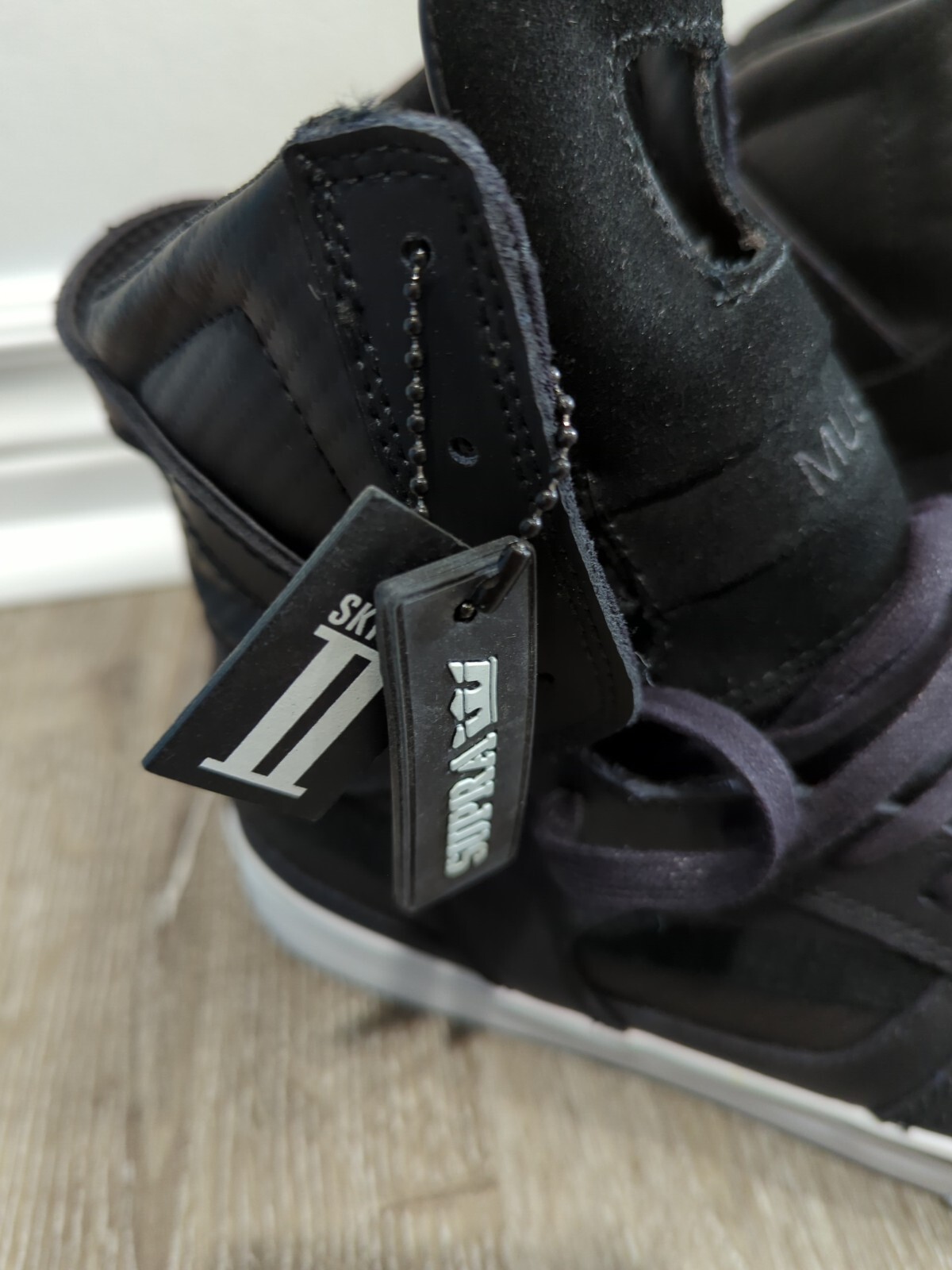 SUPRA Skytop2 High cut sneaker Black & White Muska 002 - Gem