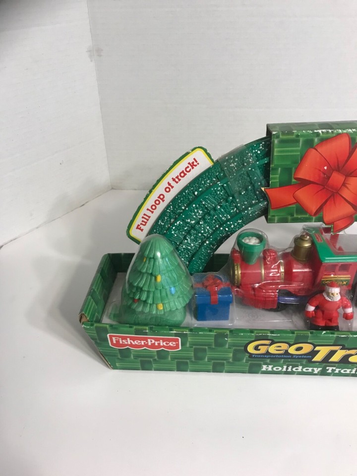 NIB Vintage 2009 Target Exclusive Mattel Fisher-Price GeoTrax Holiday ...
