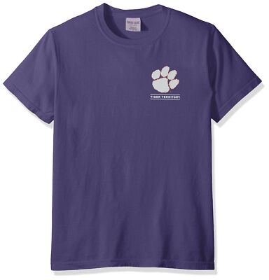 NCAA Clemson Tigers Adult Puff Arch Short Sleeve Tee, XX-Large, Cc ...