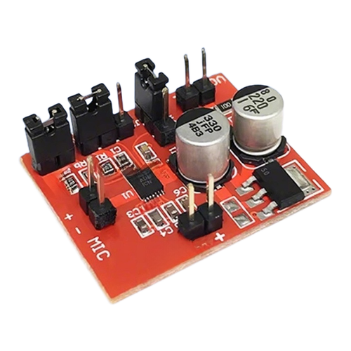 Electret Mic Board Compact 30mm X 25mm Direct Drive For 32Ω Headphones ...