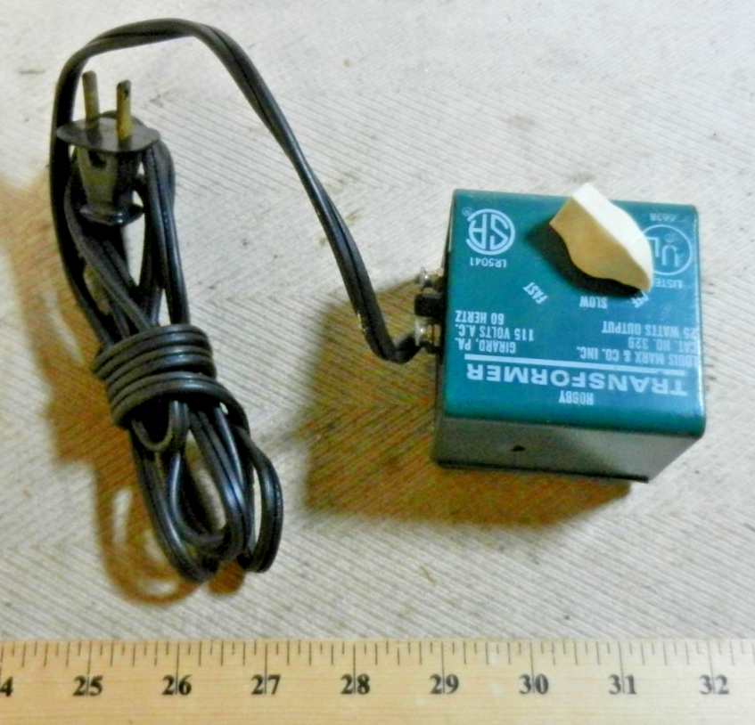 Marx 4338 Electric Train Set 4 wheel plastic cars 490 engine, runs, in ...