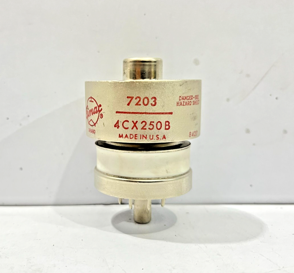 Eimac Electron Tube 4CX250B / 7203 | eBay