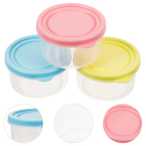 12 Pcs Leak-proof Freezing Container Freezer Safe Containers with Lids ...