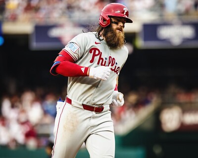 Brandon Marsh Running the Bases Philadelphia Phillies 8x10 MLB Baseball ...