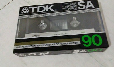 TDK SA90 Audio Cassette Tape New Old Stock 80s | eBay