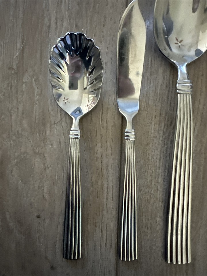 Reed & Barton CRESCENDO II Stainless 18/10 China Silverware Flatware ...