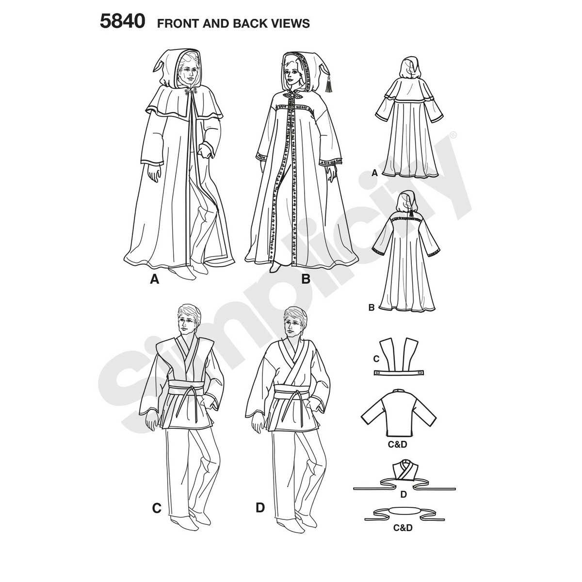 Jedi Knight Costume Pattern
