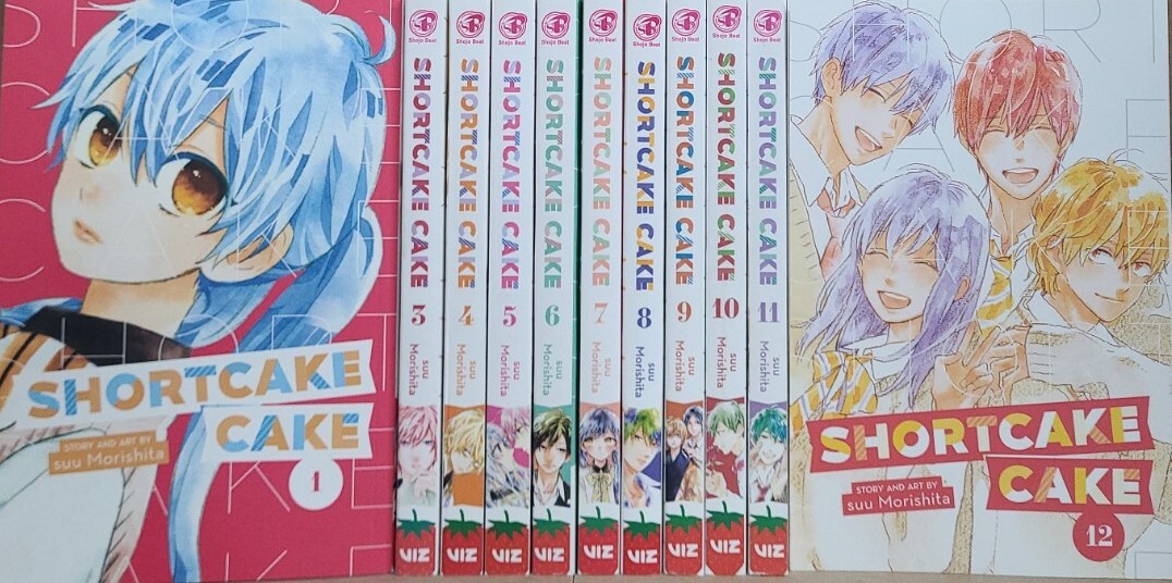 Shortcake Cake Vol. 1-12 English Manga Graphic Novel New lot Viz Media ...