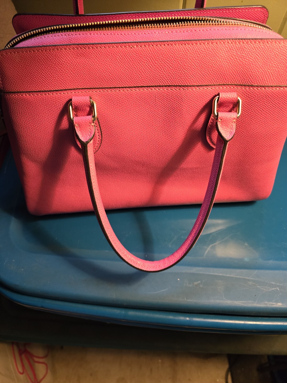 COACH Darcie Carryall - Gorgeous Pink Color With Strap - Gem
