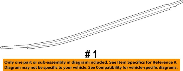 Genuine Toyota Belt Molding 75720-06210 7572006210 ORM for sale online ...