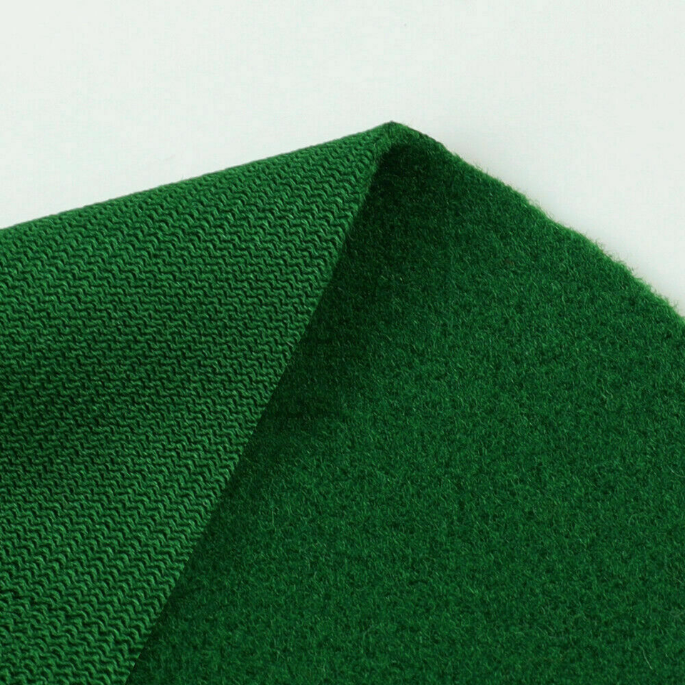 7/8/9ft Pool Table Cloth Felt Green Cloth- Fast Billiard Felt w/ PRE ...
