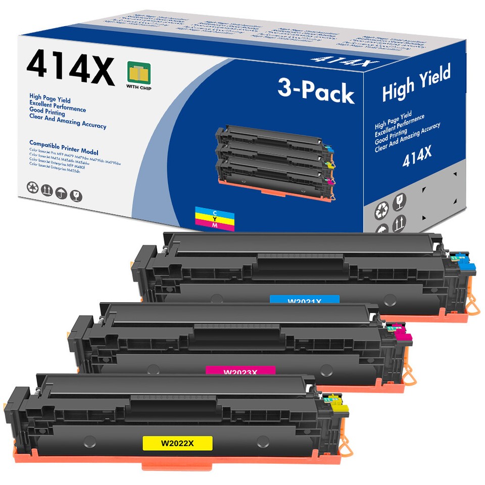 W2020A W2020X Toner WITH CHIP Compatible For HP 414A 414X Pro M454dn ...