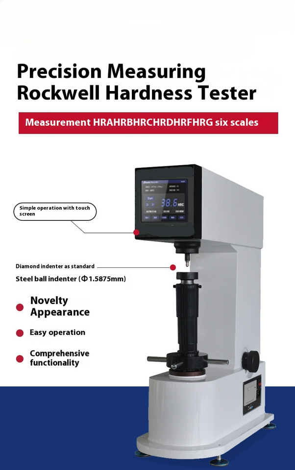 High-precision Rockwell Hardness Tester Electric Digital Display ...