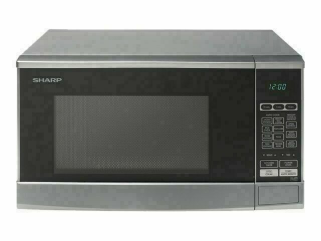 Sharp R270SLM 20L 1500W Compact Microwave - Silver for sale online | eBay